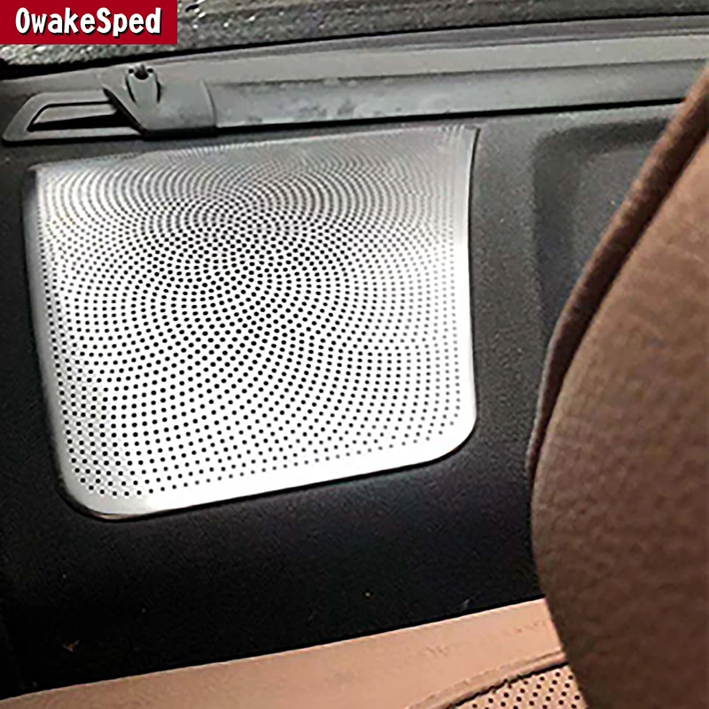Car-Rear-Seat-Speaker-Cover-Sound-Panel-Frame-Decoration-Loudspeaker ...