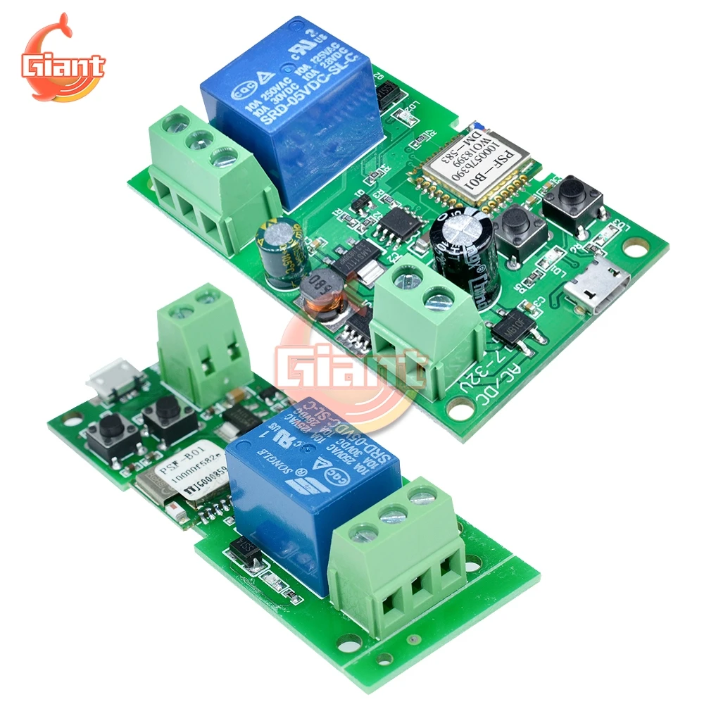 Smart Wireless Wifi Remote Control | Ewelink Smart Wifi Relay Module ...