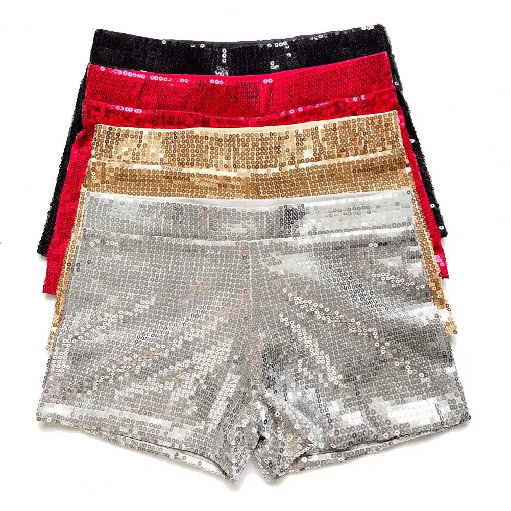 Sexy-Sequin-Women-Shorts-Shiny-High-Waist-Dance-Shorts-Night-Club ...