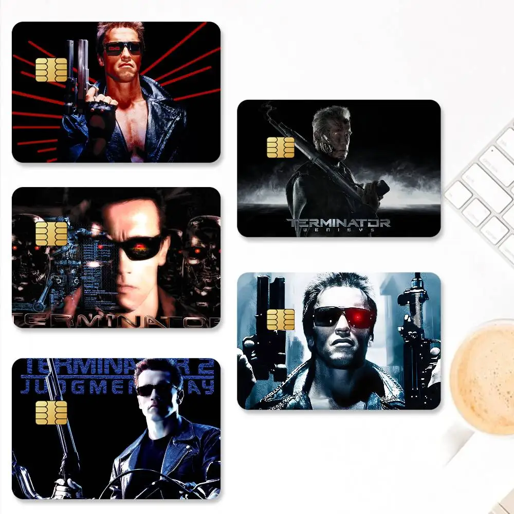 Movie Terminator Credit Card Stickers Skin for Bank Debit Decorative ...
