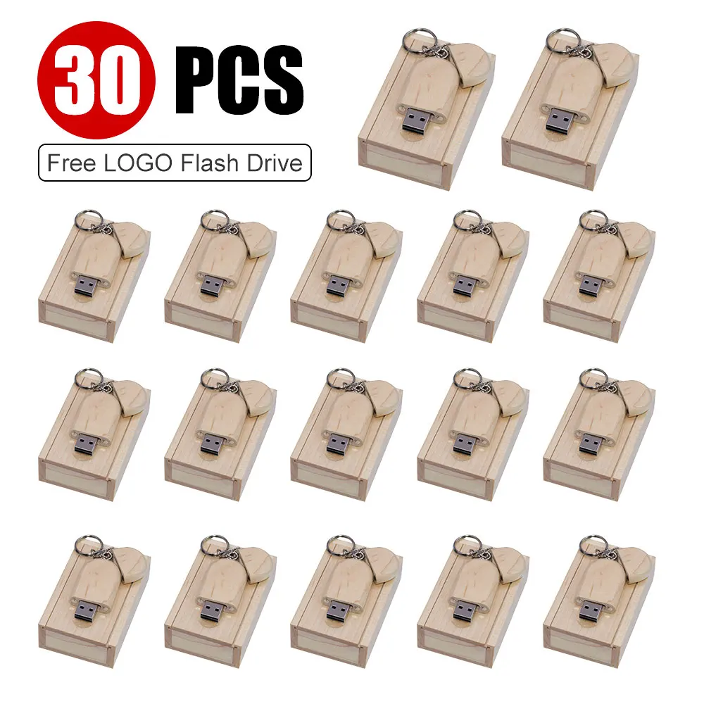 30PCS-LOT-USB-Flash-Drive-Wooden-Box-Pen-Drive-Wood-USB2-0-Free-Custom ...