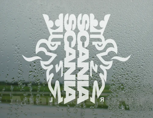 For x2 SCANIA truck window stickers decals left and right sides