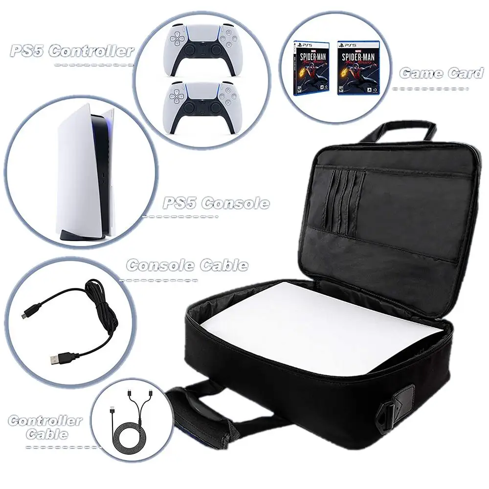 Bolsa-de-transporte-con-cremalleras-para-Ps5-PlayStation-5-Maleta ...
