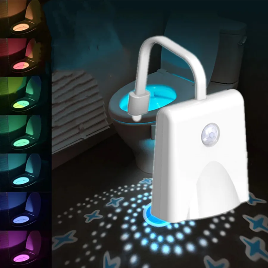 Human-intelligent-motion-sensing-light-waterproof-10-color-LED-toilet ...