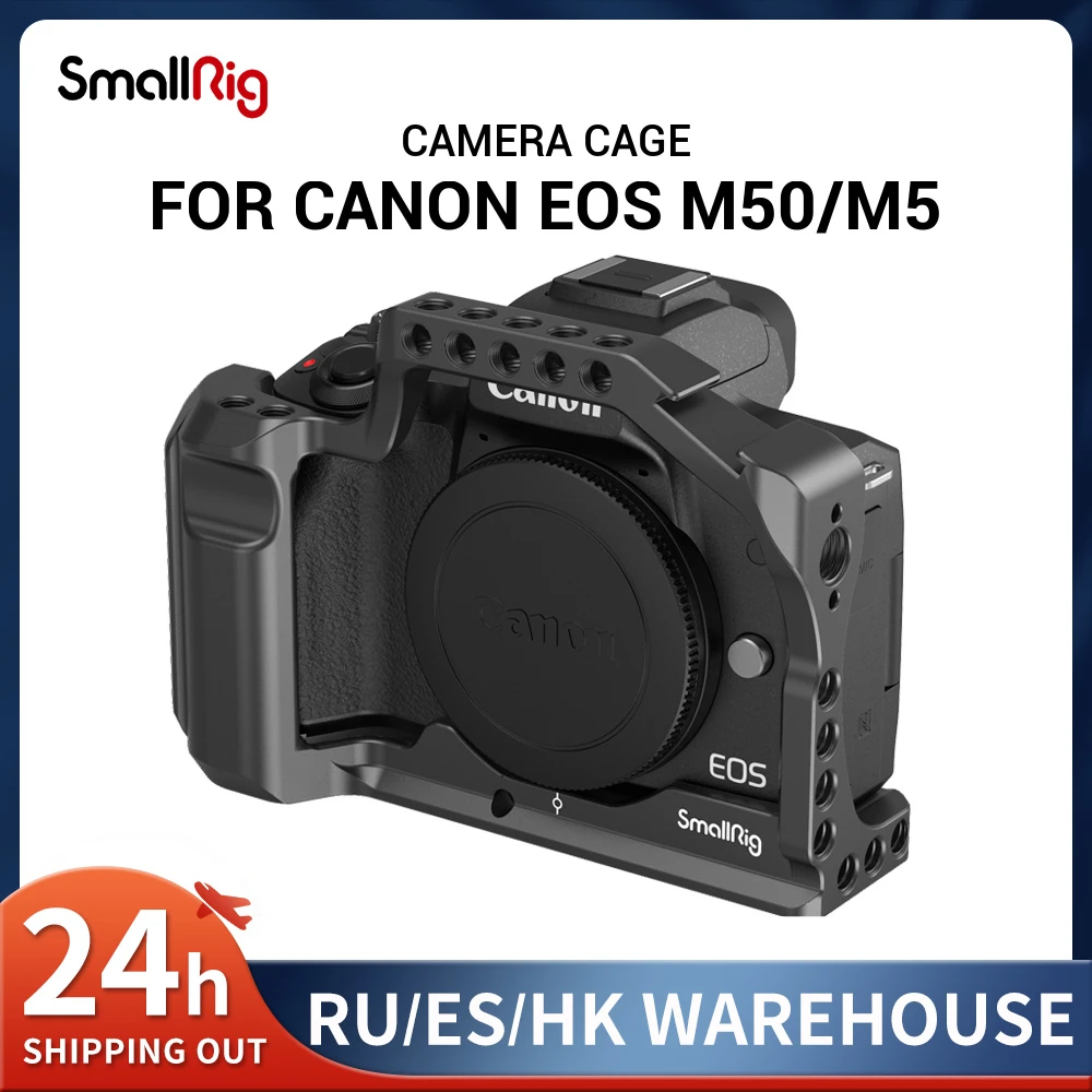 SmallRig M50 Camera Cage for Canon EOS M50 / For Canon M5 for Vlog W ...