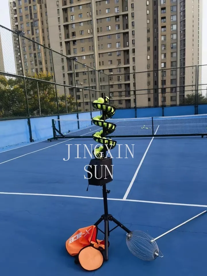 Single tennis serve machine Multi-ball training device ABS swing ...