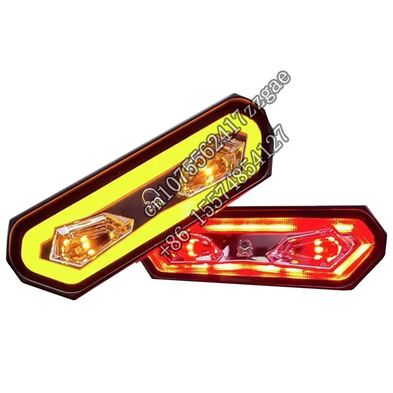 7-50W-Auto-Rear-LED-Chase-Tail-Driving-Light-12v-24v-Flash-Brake ...