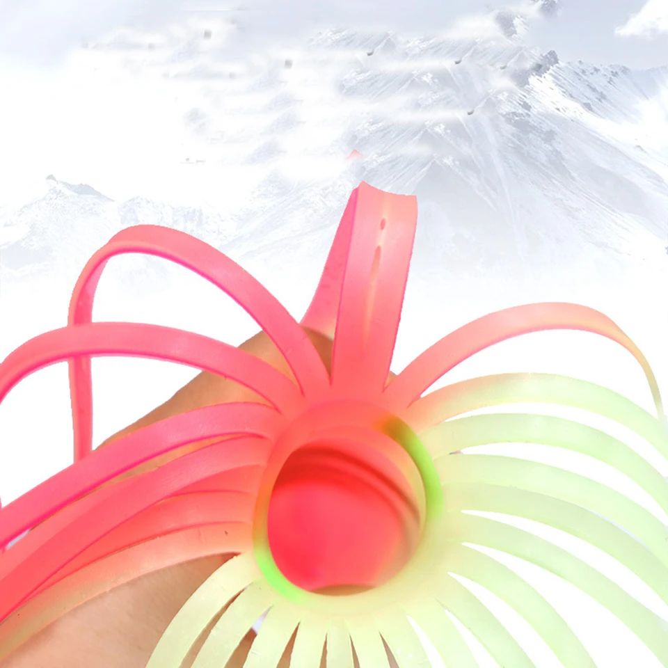 Luminous Squid Skirts. Extra tuff Soft Rubber. 1pc 30cm - Easy Fishing ...