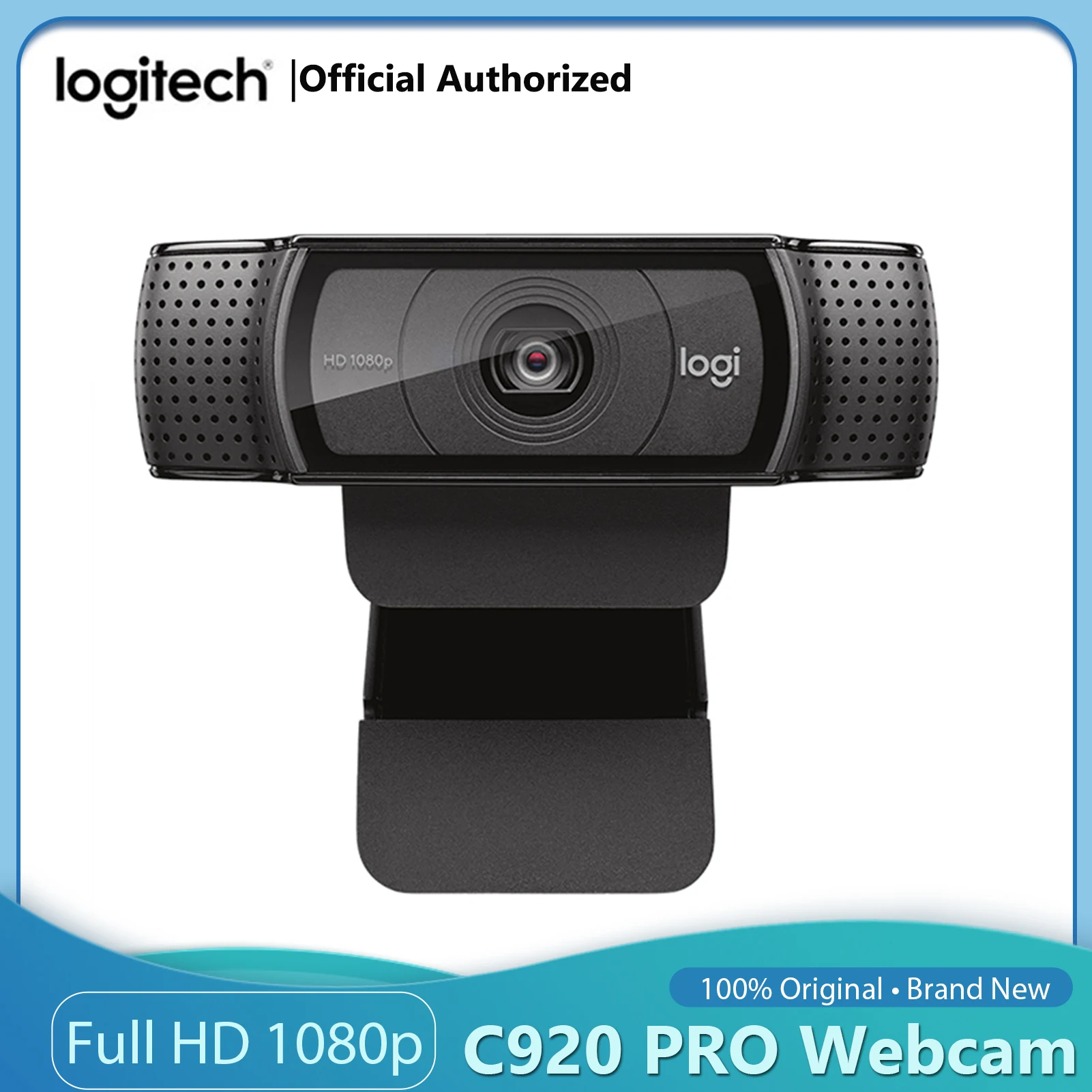 Logitech-C920-Pro-HD-Webcam-1080P-Widescreen-Video-Calling-Recording ...