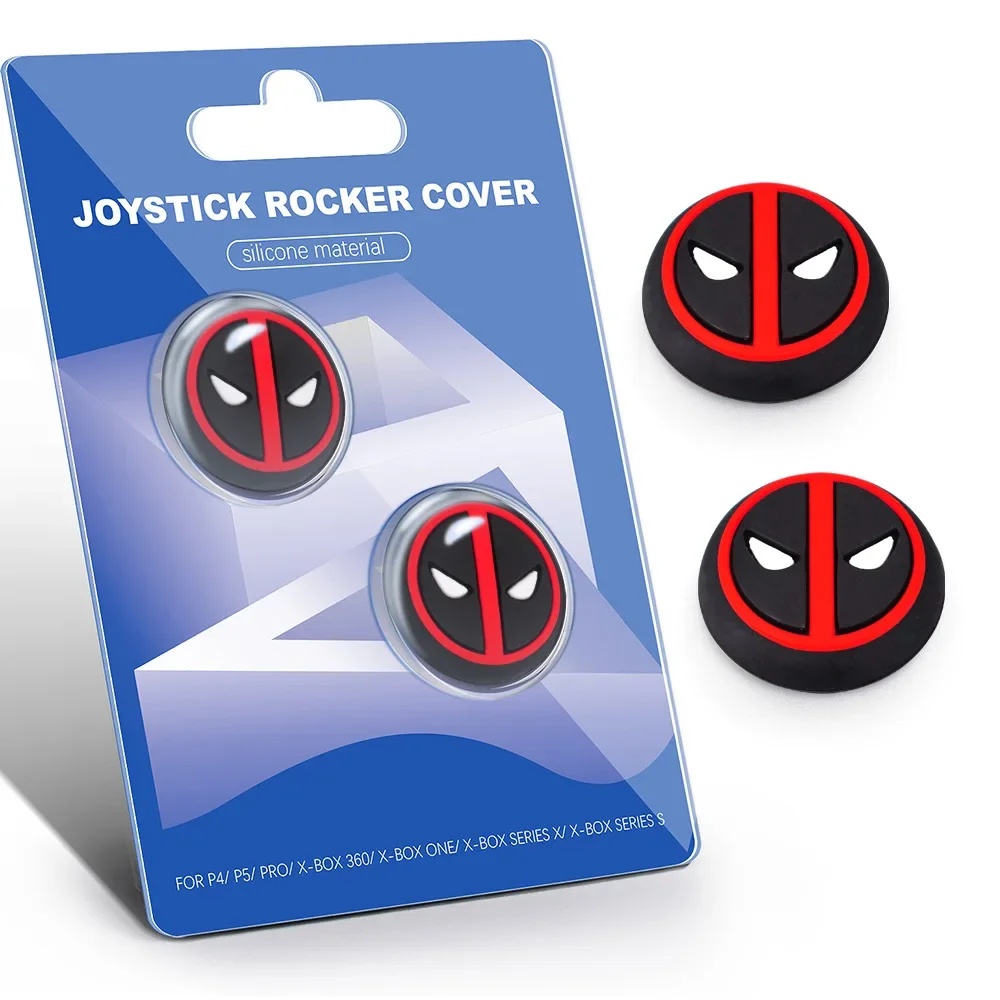 Marvel-Deadpool-PS5-Gamepad-Joystick-Cap-pel-cula-Peripheral-Silicone ...