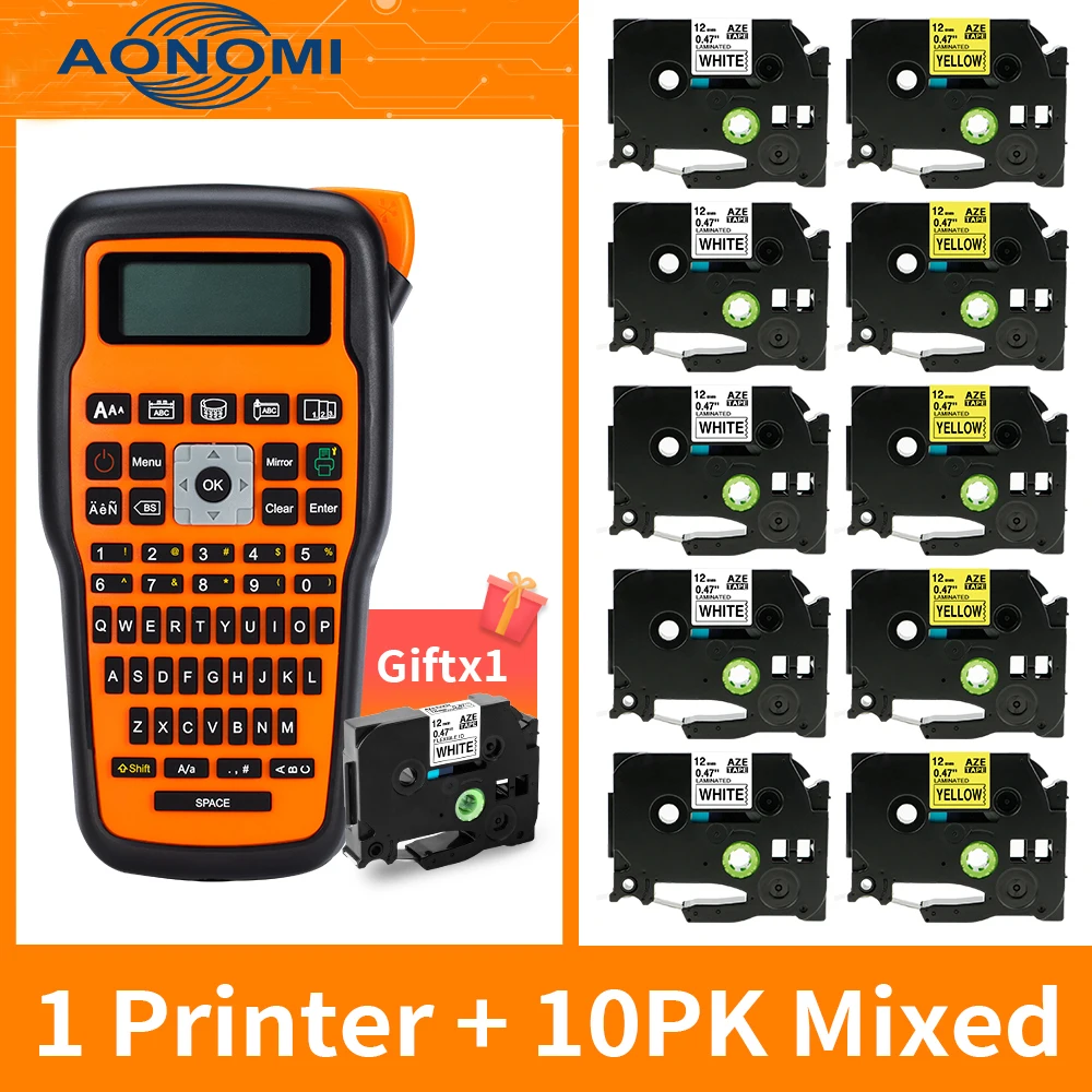 Portable-Label-Maker-E1000-PRO-Compatible-Brother-TZe-231-Tape-Wireless ...