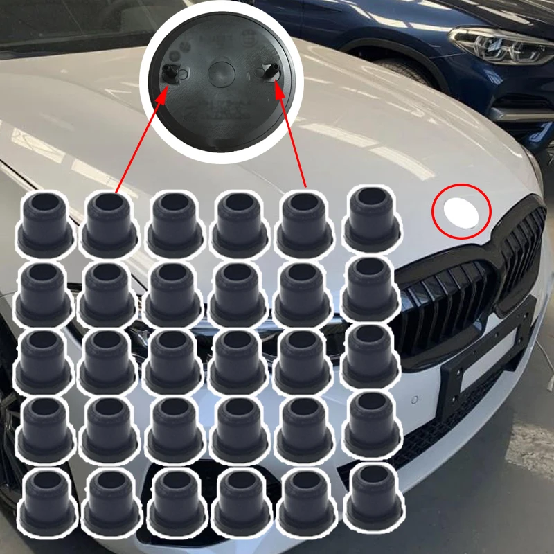 30X-Car-Fixing-Accessories-Logo-Grommet-Clip-OE-51141807495-For-BMW-8 ...