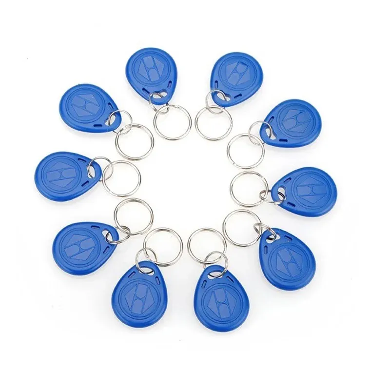 Chip-chiave-porta-10-pezzi-colore-blu-RFID-KeyFobs-125KHz-tag-ABS-di ...