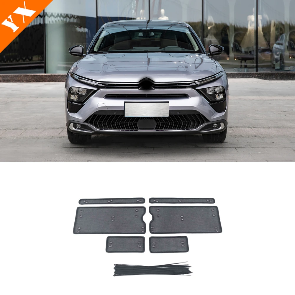 Stainless Garnish Trim Car Front Grille Anti-insect Net And Dust-proof ...