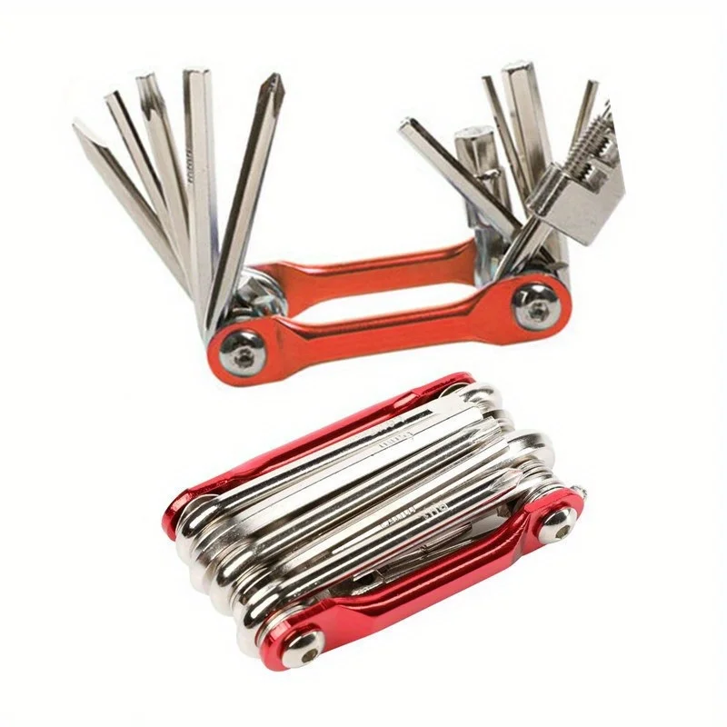 Bike Multi-11-in-1 Tool Mini Multitool Kit - Lightweight Stainless ...