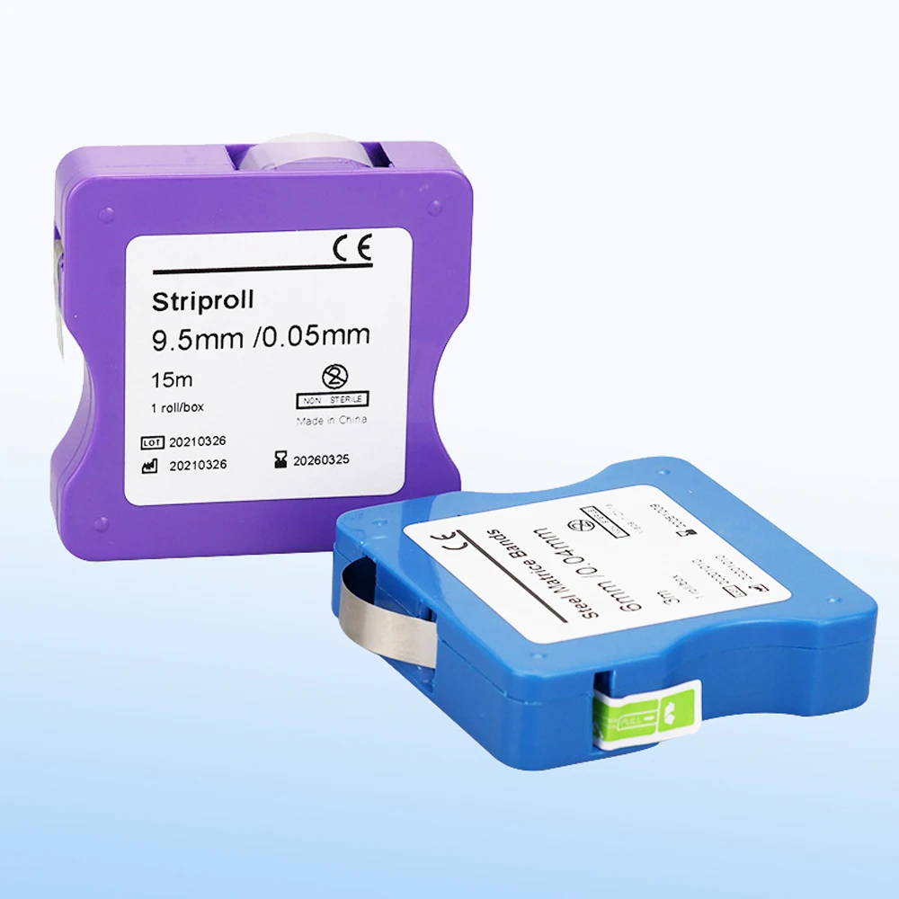 Bandas-de-matriz-Dental-tiras-transparentes-de-acero-inoxidable-pel ...