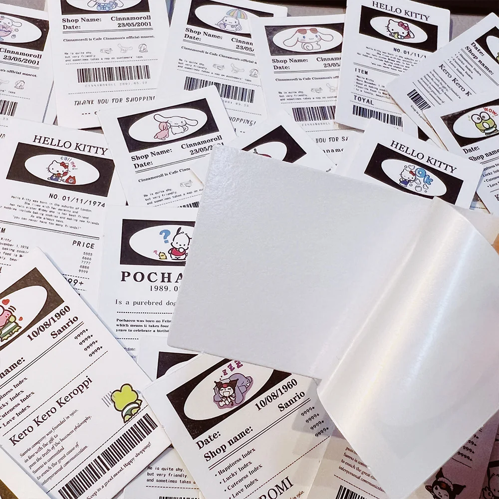 Kawaii Sanrio Labels Sealing Sticky Stickers Cute | Sanrio Hello Kitty ...