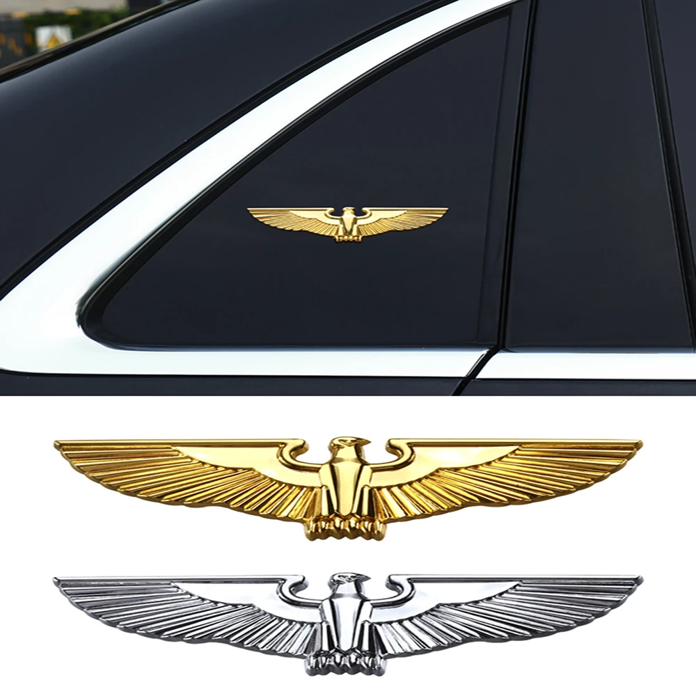 3D Eagle Wings Car Stickers Emblem Decals Sticker Emblem Badge Decal ...