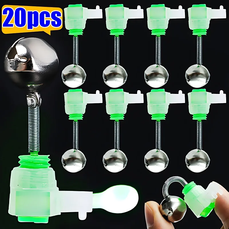20-5Pcs-Single-Bells-Fishing-Indicator-Bait-Alarm-Loud-Sound-Alert-Bell ...
