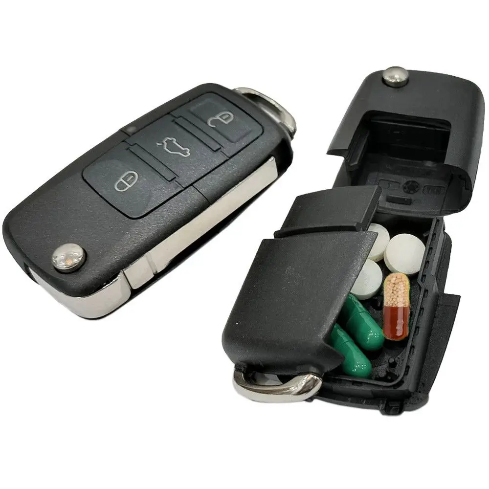 New-Car-key-Stash-box-Metal-Keychain-Safety-S-torage-Box-hidden-Secret ...