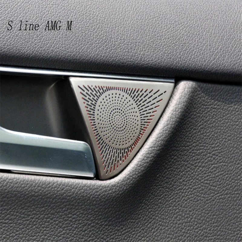 For-Mercedes-Benz-C-Class-W204-2008-2014-Car-Rear-Window-Handle-Cover ...