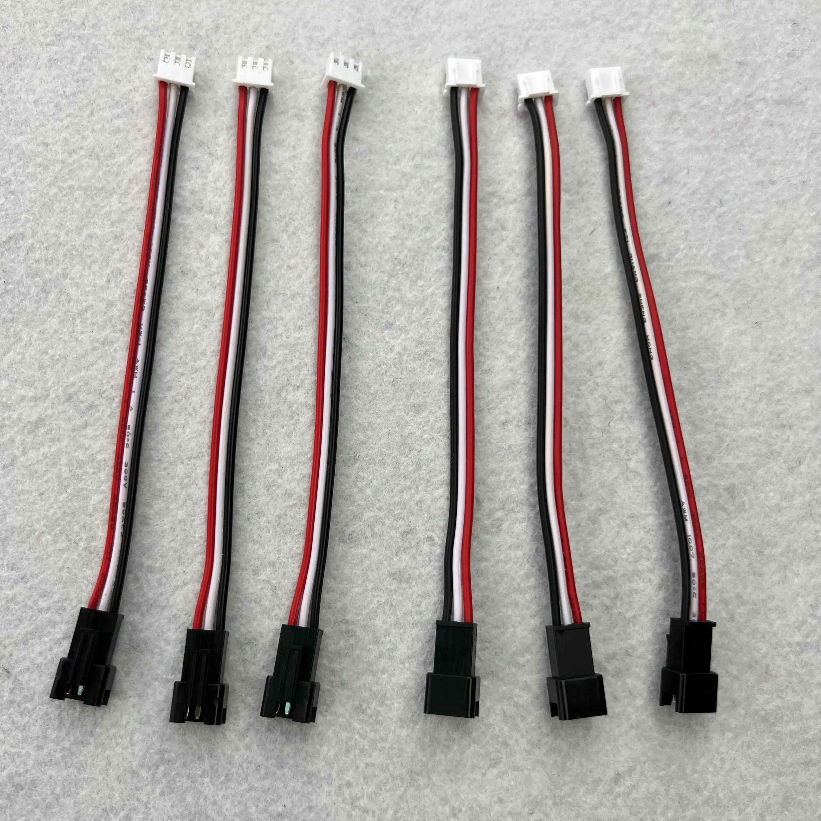 3Pin-JST-XH-2-54mm-Female-Connector-to-3Pin-JST-SM-Male-Connector ...