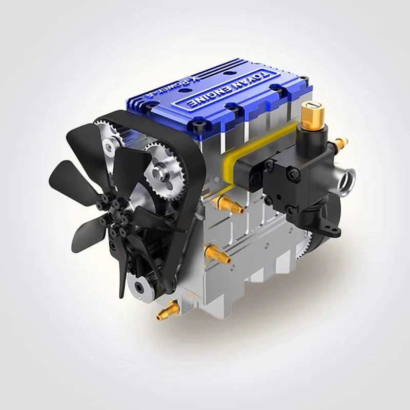 Engine-assembly-model-dual-cylinder-water-cooled-all-metal-Tuoyang ...