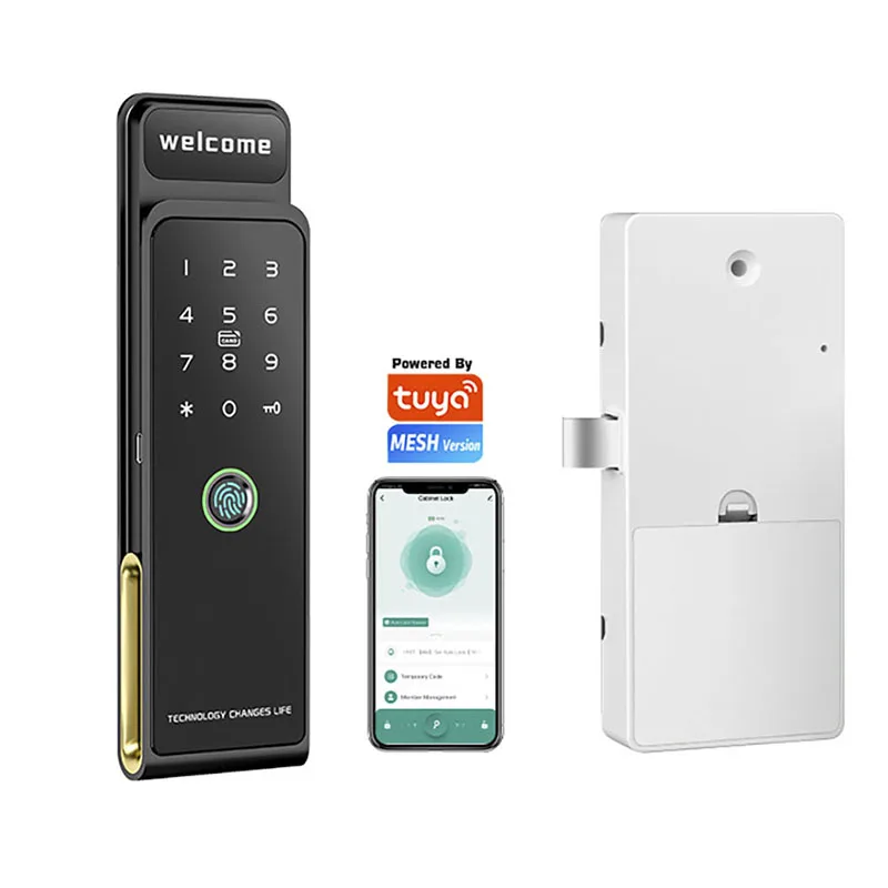 Keyless-Entry-Cabinet-Lock-Tuya-Smart-Digital-Keypad-Biometric ...