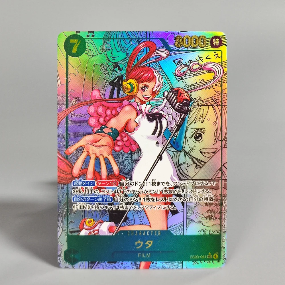 Self Made Proxy One Piece OPCG Japonés Uta EB03-061 SEC Personaje ...