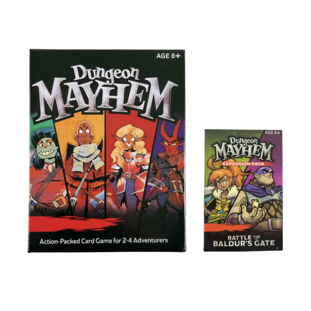 Family-Fun-Board-Game-Playing-Card-Dungeon-Mayhem-Card-Game-Family ...