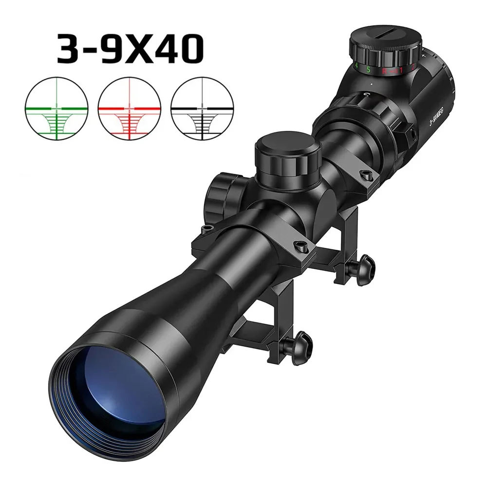 3-9x40-ca-a-riflescope-mbito-ptico-verde-vermelho-iluminado-11-20mm ...