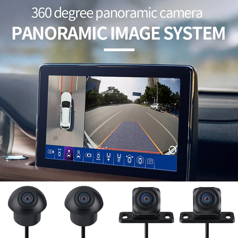T5-360-Panoramic-Camera-System-HD-Night-vision-Bird-s-eye-view-around ...