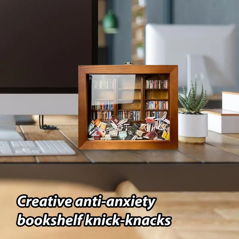 Creative-Anti-Anxiety-Bookshelf-Small-Ornament-Stress-Relief-Gift-Shake ...