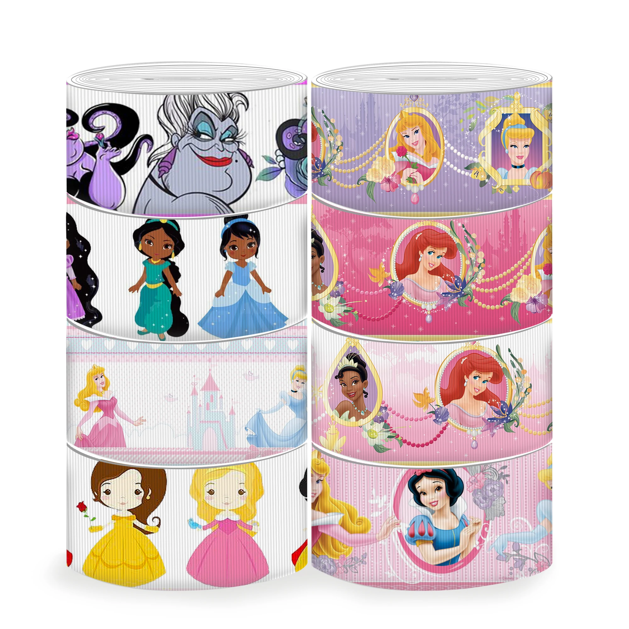 Disney-5Yards-Multi-Size-Princess-Rapunzel-Printed-Grosgrain-Ribbon-For ...