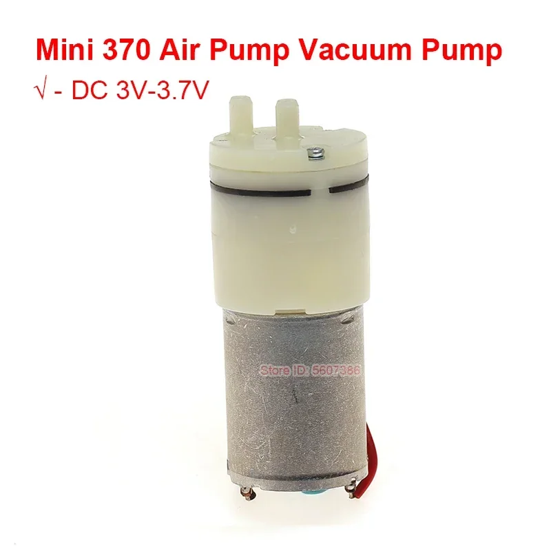 Mini 370 Air Pump DC 3V 3.7V Vacuum Pump Booster for Beauty Instrument ...