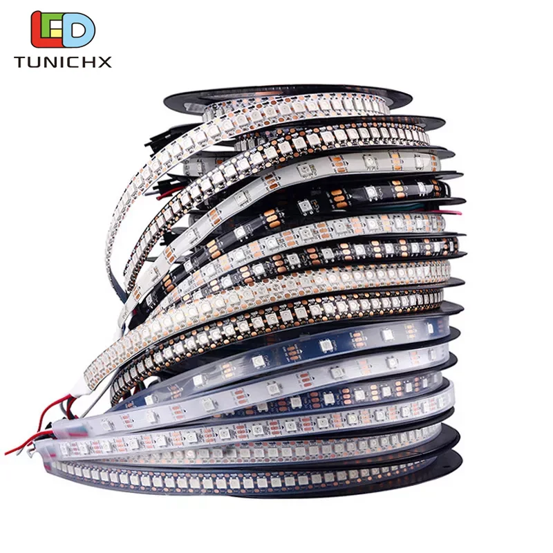 2m-5m-dc5v-ws2812b-individualmente-endere-vel-ws2812-rgb-led-pixel ...