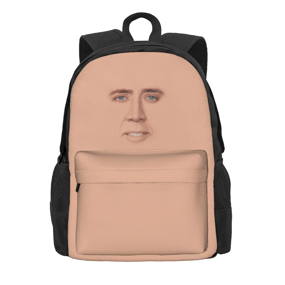 Nicolas Cage Mochila de cara completa para mujer, Bolsa Escolar clásica ...