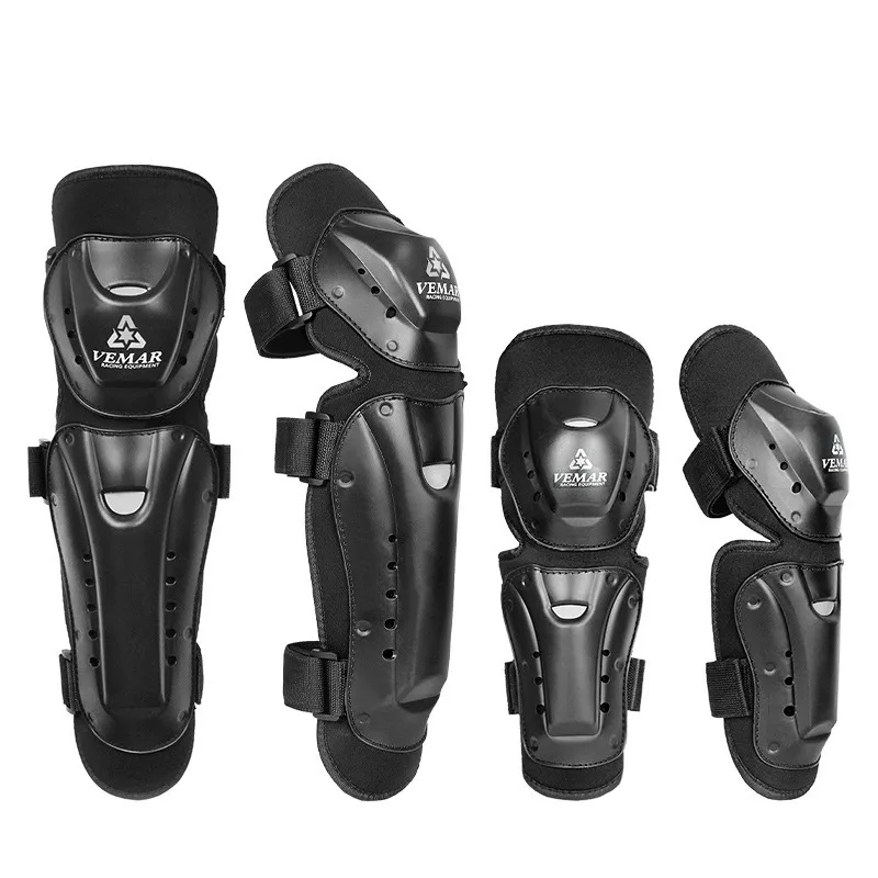 Classic-Motocross-Motorcycle-Knee-and-Elbow-Guards-4-Piece-Set-Crash ...