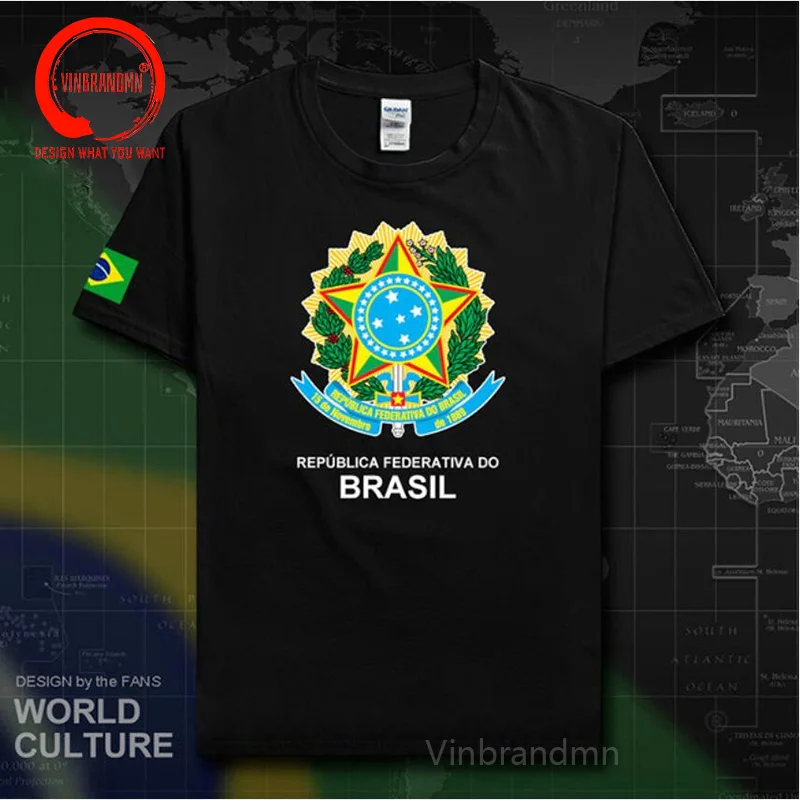 Brazil-Brazilian-Coats-of-Arm-T-shirt-men-2022-New-T-shirt-Nation-Team ...