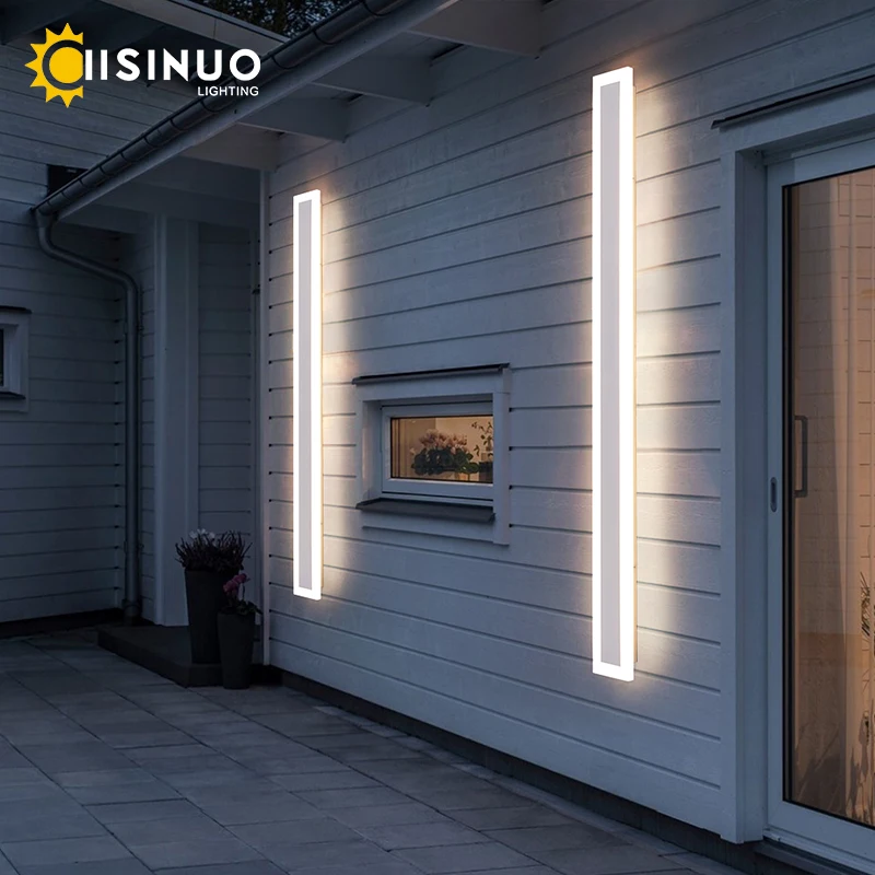 Outdoor LED Linear Wall Light – Waterproof – Luxurious Home Comfort