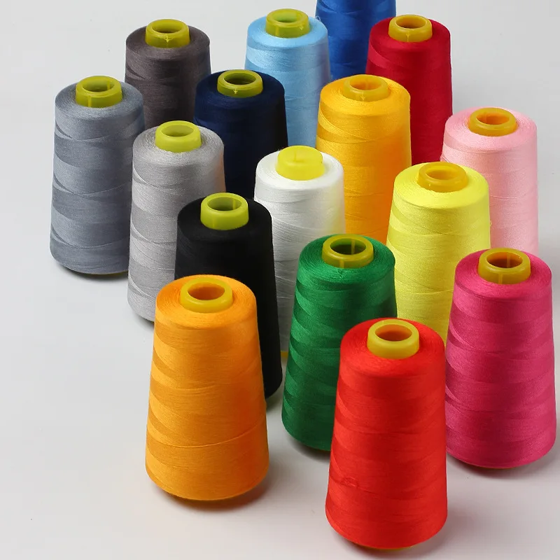 3000Yard-2Ply-High-Quality-Sewing-Machine-Threads-in-Pure-Colors-Fine ...