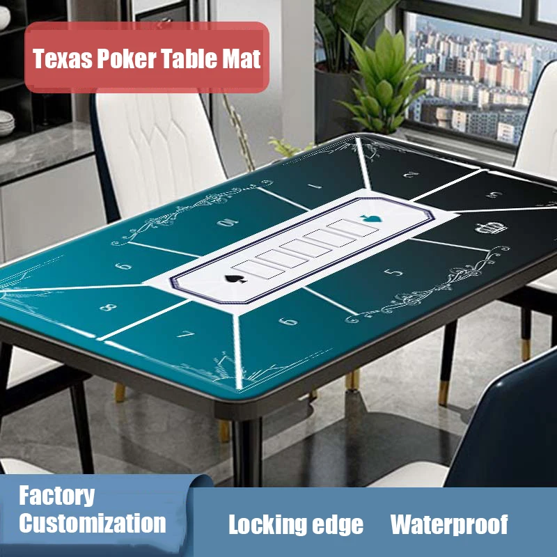 Professional-Portable-Anti-Slip-Rubber-Texas-Hold-em-Poker-Table-Top ...