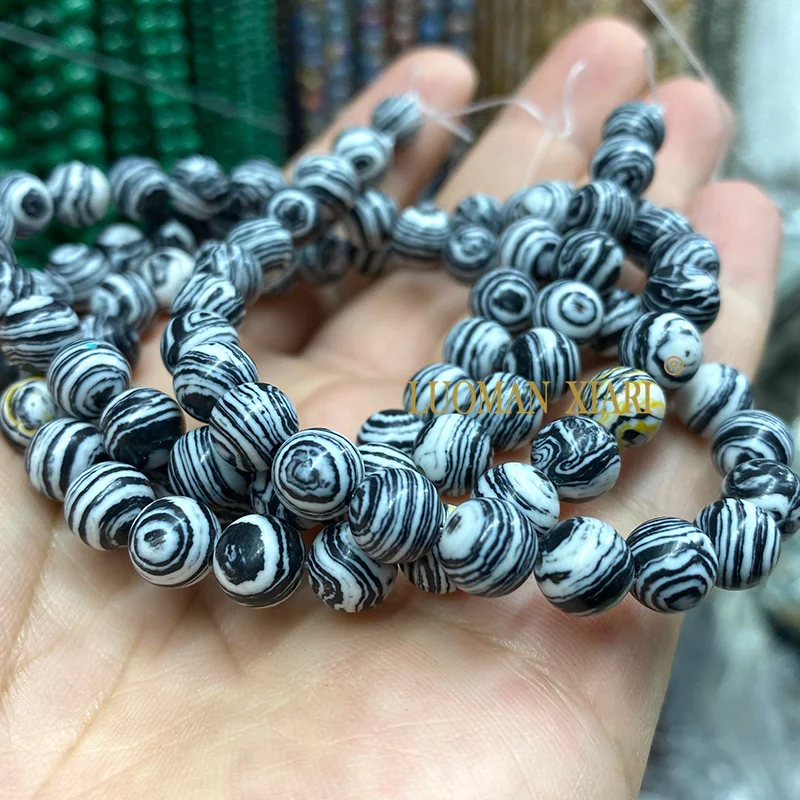 Malachite stone beads store