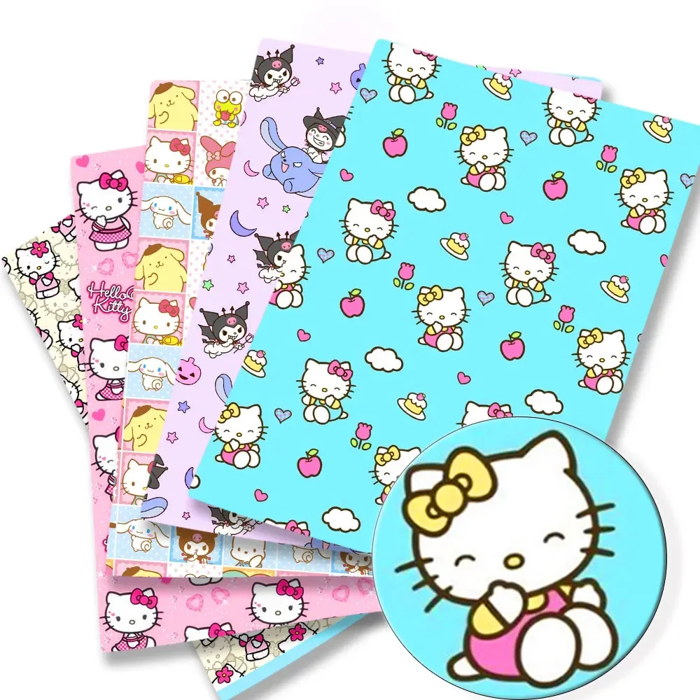 Hello-Kitty-140x50CM-Cartoon-cotton-fabric-Patchwork-Tissue-Kid-Home ...