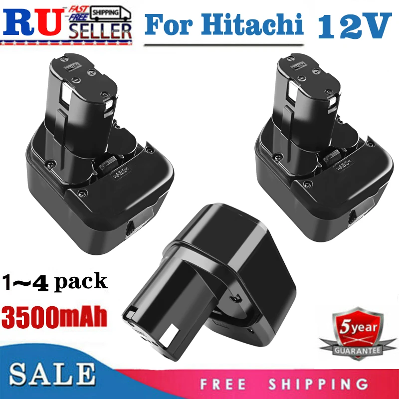 Battool Replacement Battery For Hitachi 12v 3500mah Eb1214s Eb1212s ...