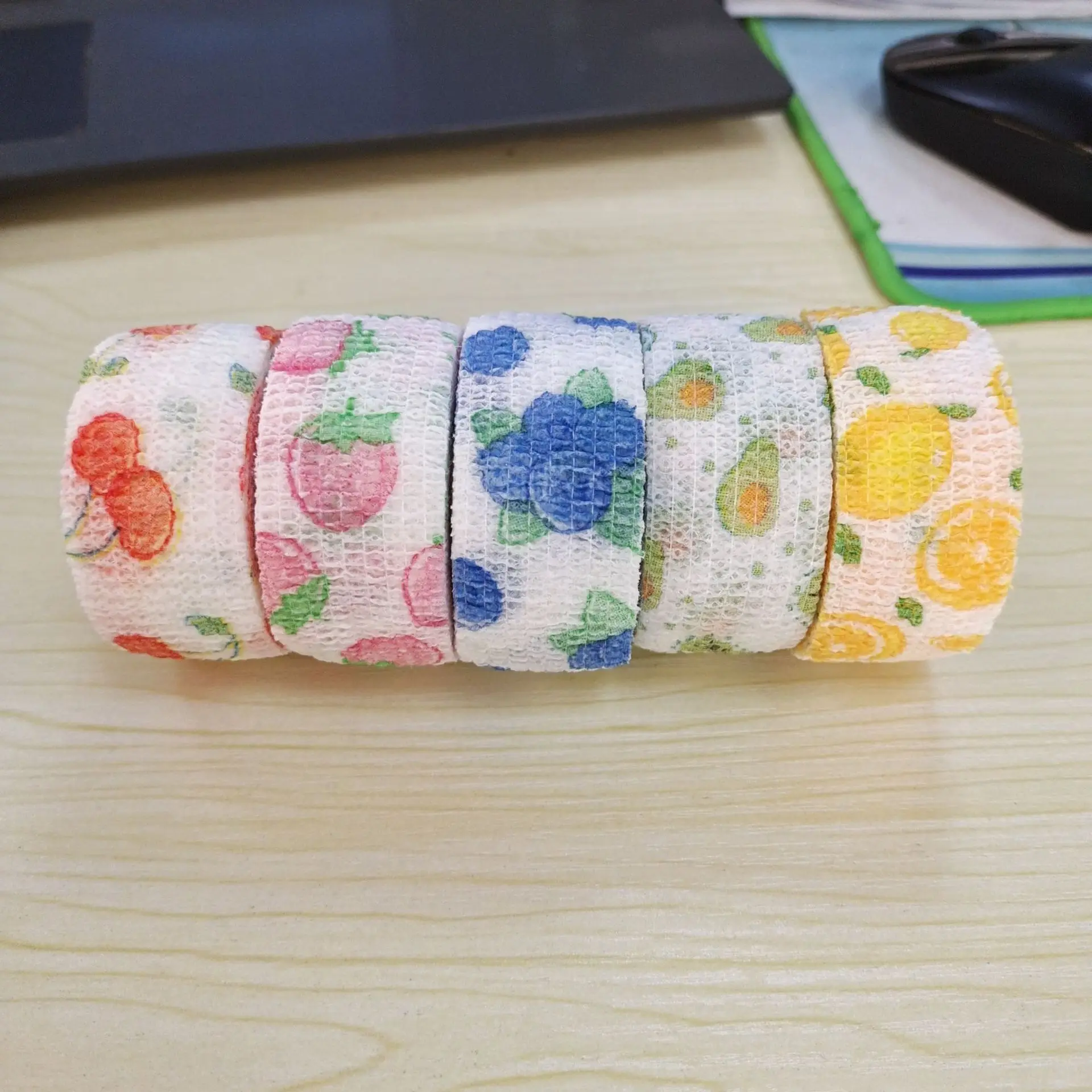 1-Roll-Finger-Tape-Elastic-Tape-Bandage-Plaster-Adhesive-Strain-Injury ...