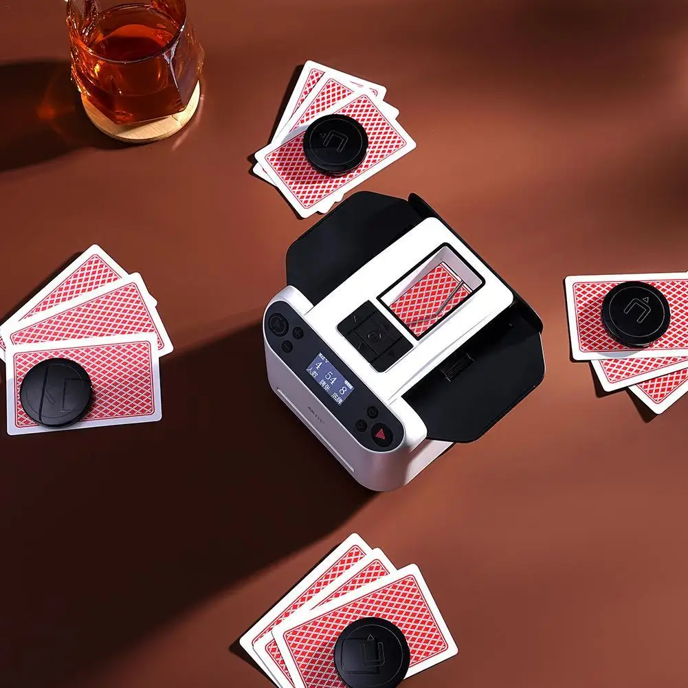 Automatic-Card-Dealer-Machine-Texas-Poker-Machine-360-Rotating-Fast ...