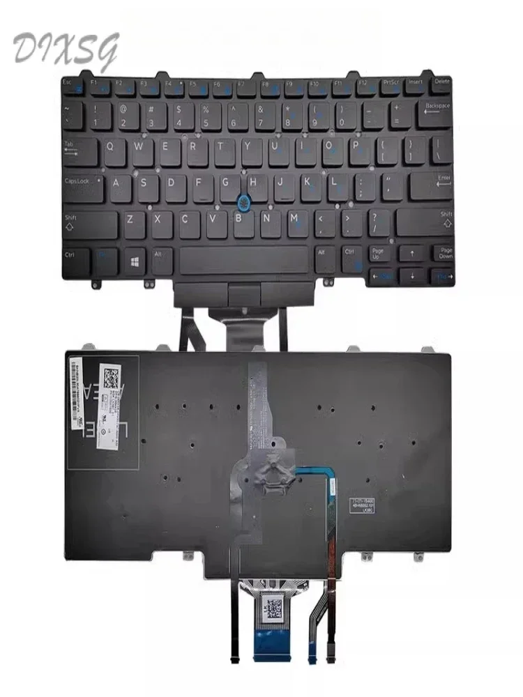 E7450-US-Keyboard-For-Dell-Latitude-E5450-E5470-E7470-E5480-E5490-7480 ...