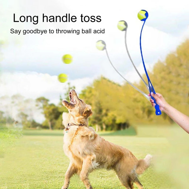 Dog Toy Tennis Ball Thrower