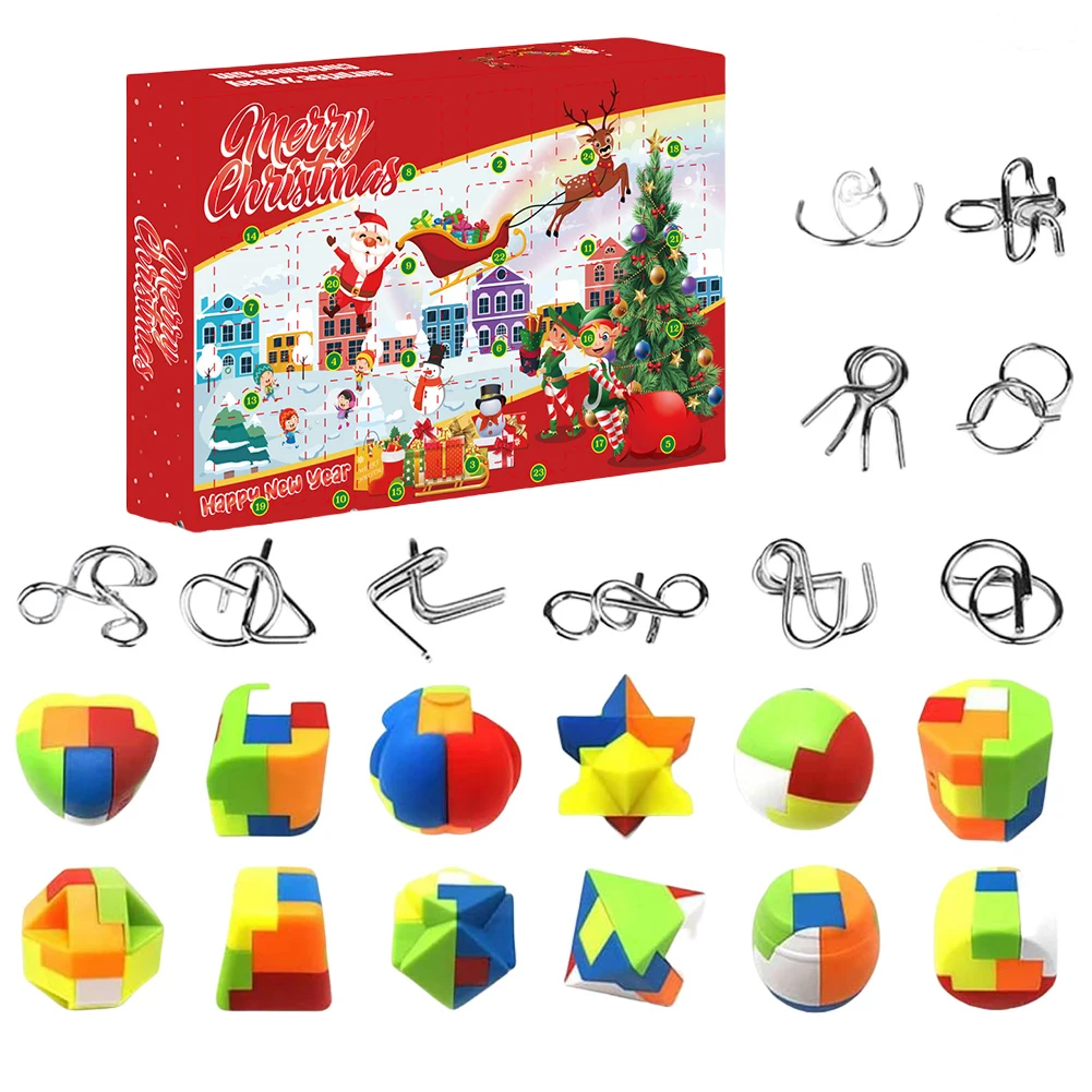 Advent-Calendar-2024-with-Plastic-Metal-and-Wooden-Puzzle-Toys-Fun ...